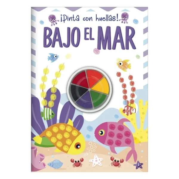 Bajo el Mar – Pinta con huellas - Lexus Editores Rep. Dominicana